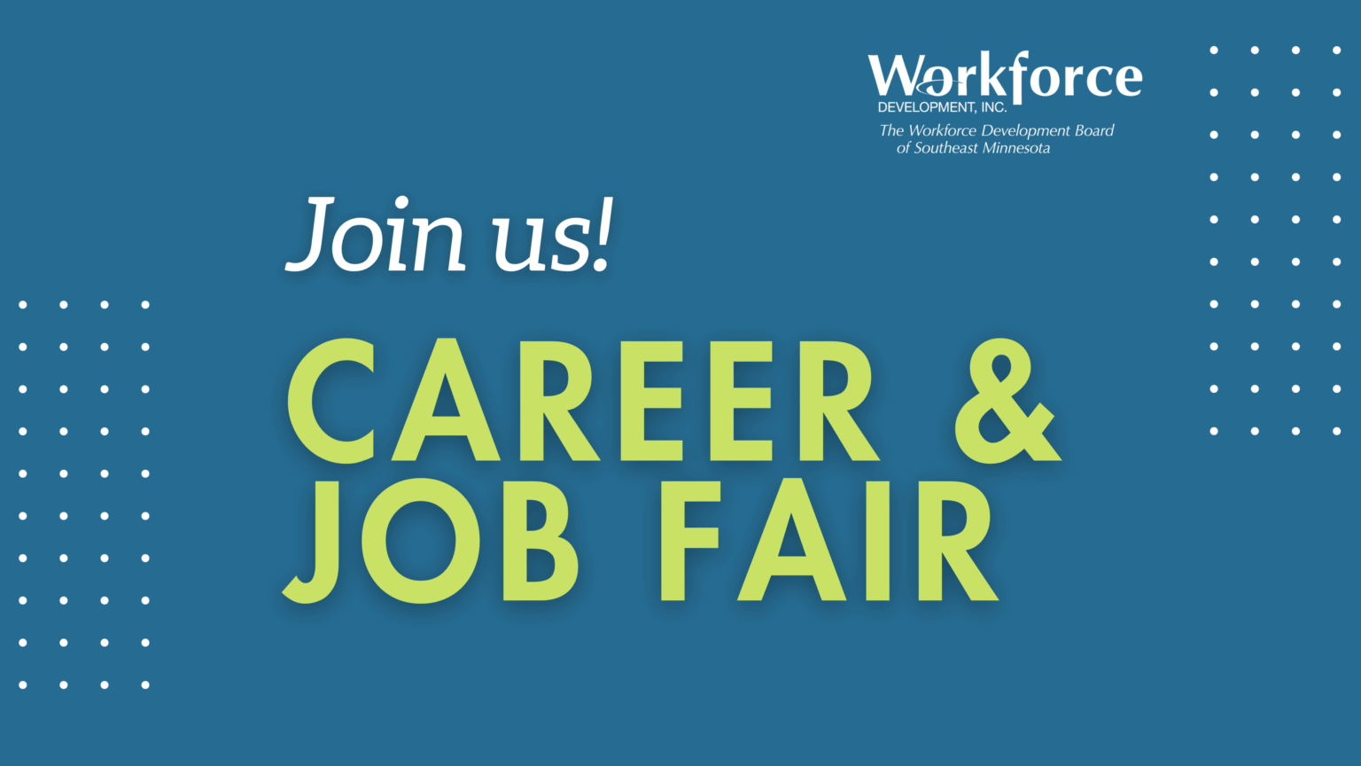 Rochester Area Career & Job Fair 2026 - Workforce Development Inc.